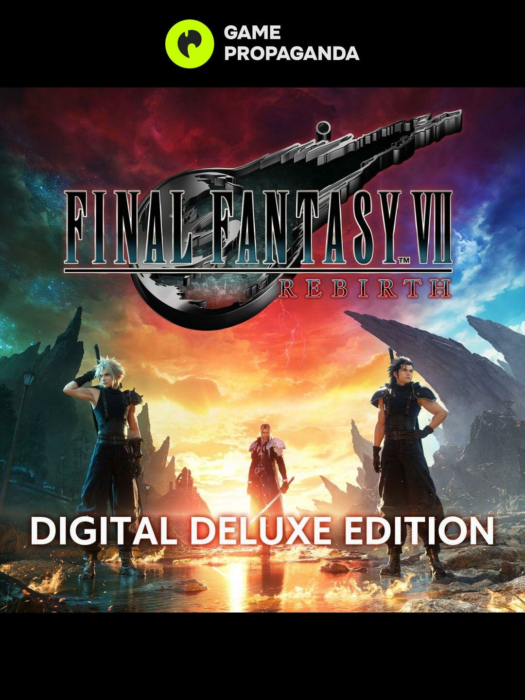 Игра FINAL FANTASY VII REBIRTH Digital Deluxe Edition PS5 + 120 TRY на баланс PSN. Турция. Цифровая версия