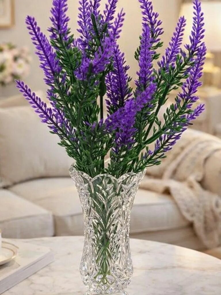 Букет лаванды 1шт, букет искусственных цветов