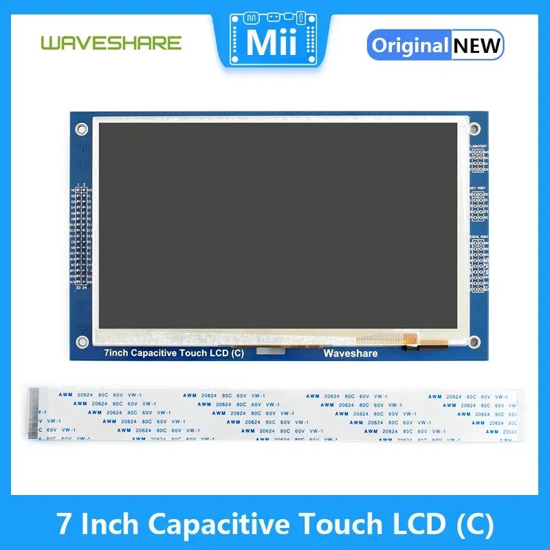 Raspberry Pi 7-дюймовый многоцветный графический ЖК-дисплей 800*480 с емкостным сенсорным экраном GT911 сенсорный контроллер TFT-дисплей, RA8875