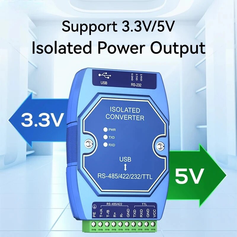 Преобразователь USB-RS485/RS232/TTL EBYTE E810-U15HF — фото 1