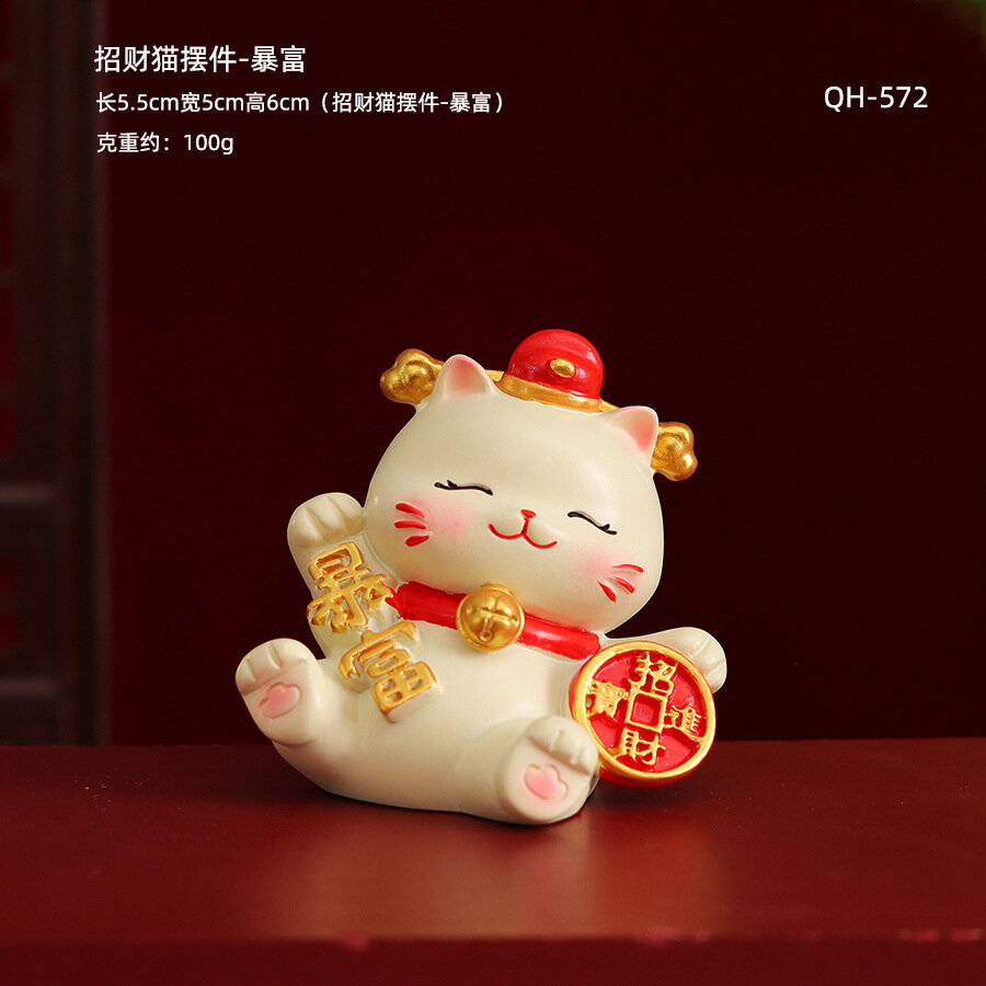 Украшение для хранения ключей Lucky Cat, креативный входной шкаф для обуви, декор для гостиной, подарок на новоселье