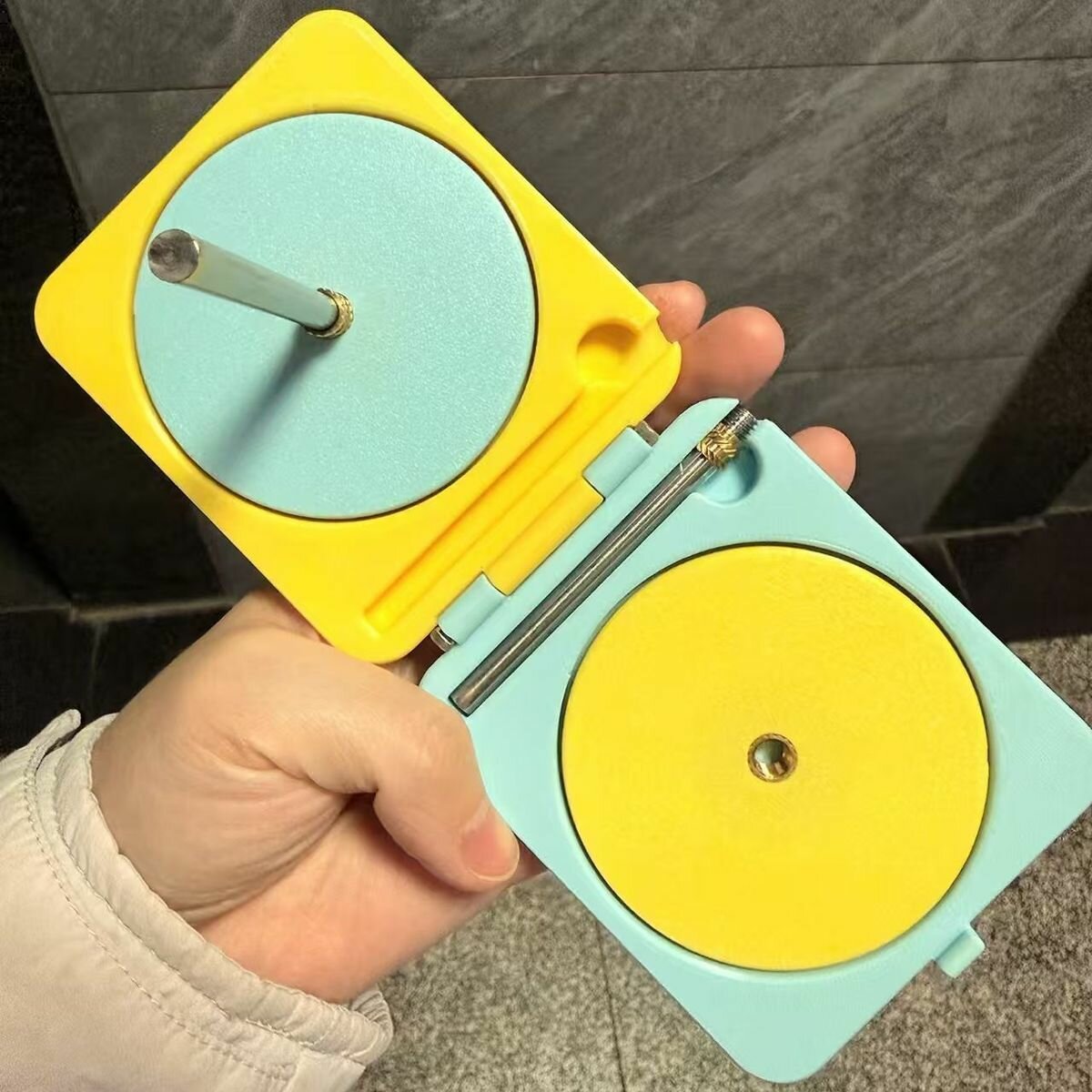 Высококачественный портативный инструмент для прядения пряжи, вязания, шариков и ткачества, шпиндель для пряжи