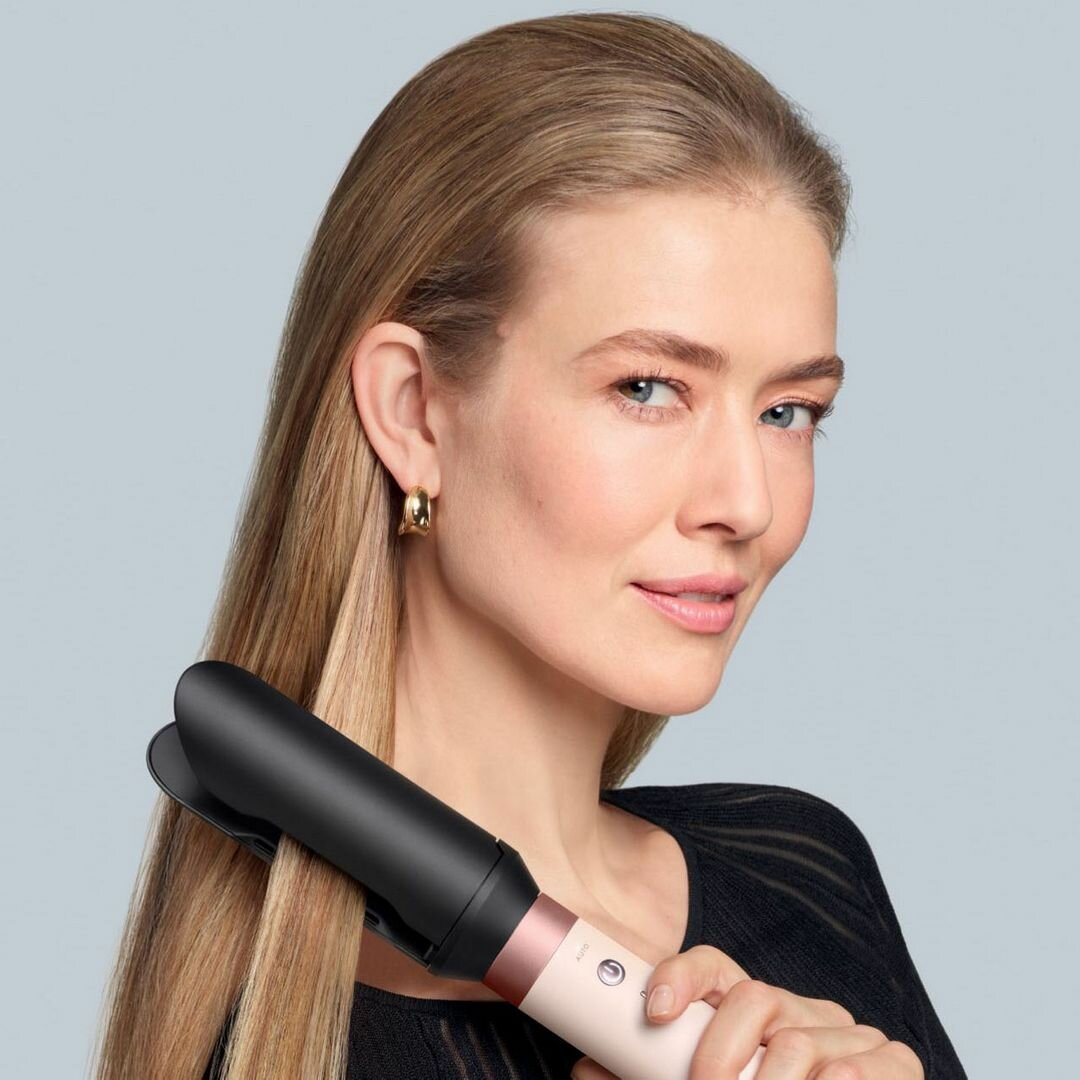 Насадка Airsmooth2x для выпрямления волос для стайлера Dyson Airwrap. Цвет медь.