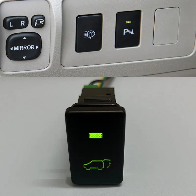 Кнопка на приборной панели