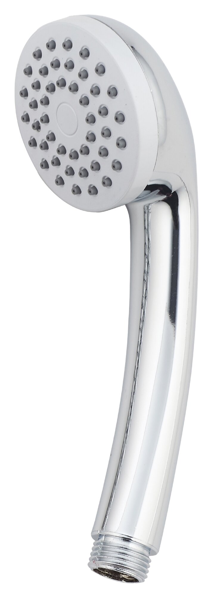 Лейка для душа / душевая лейка / насадка на душ VODA, 1 режим, хром, диаметр 60