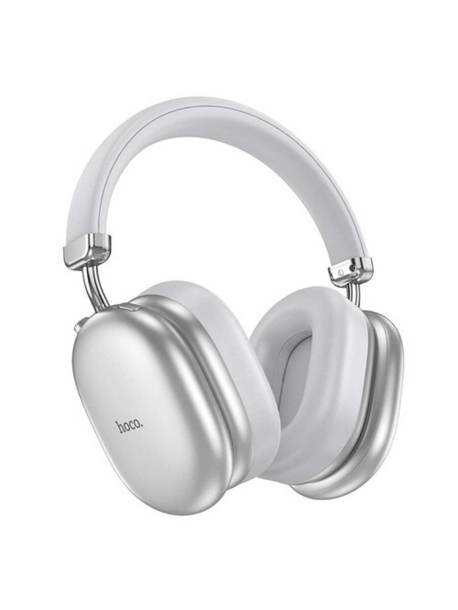 Беспроводные/проводные наушники Hoco W35 Max Auspicious серебристый