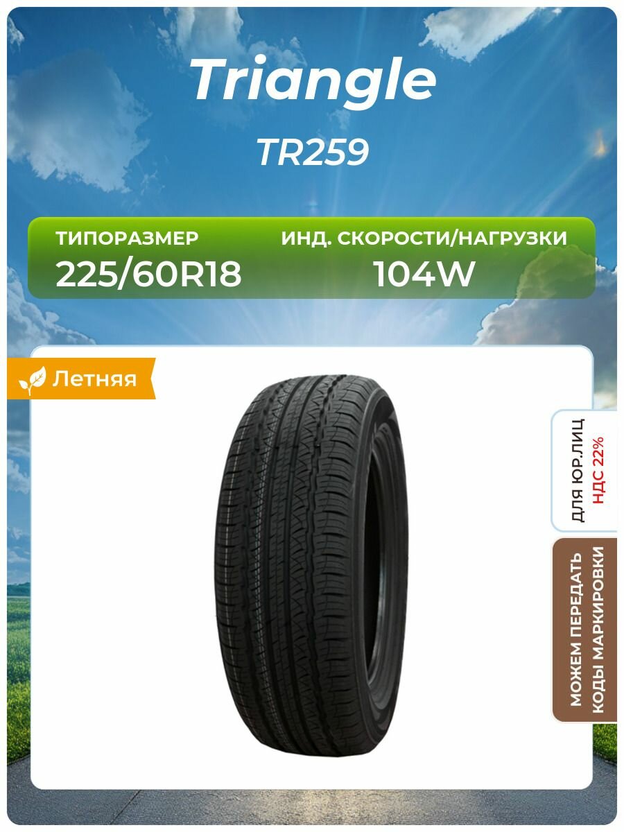 Шина Triangle TR259