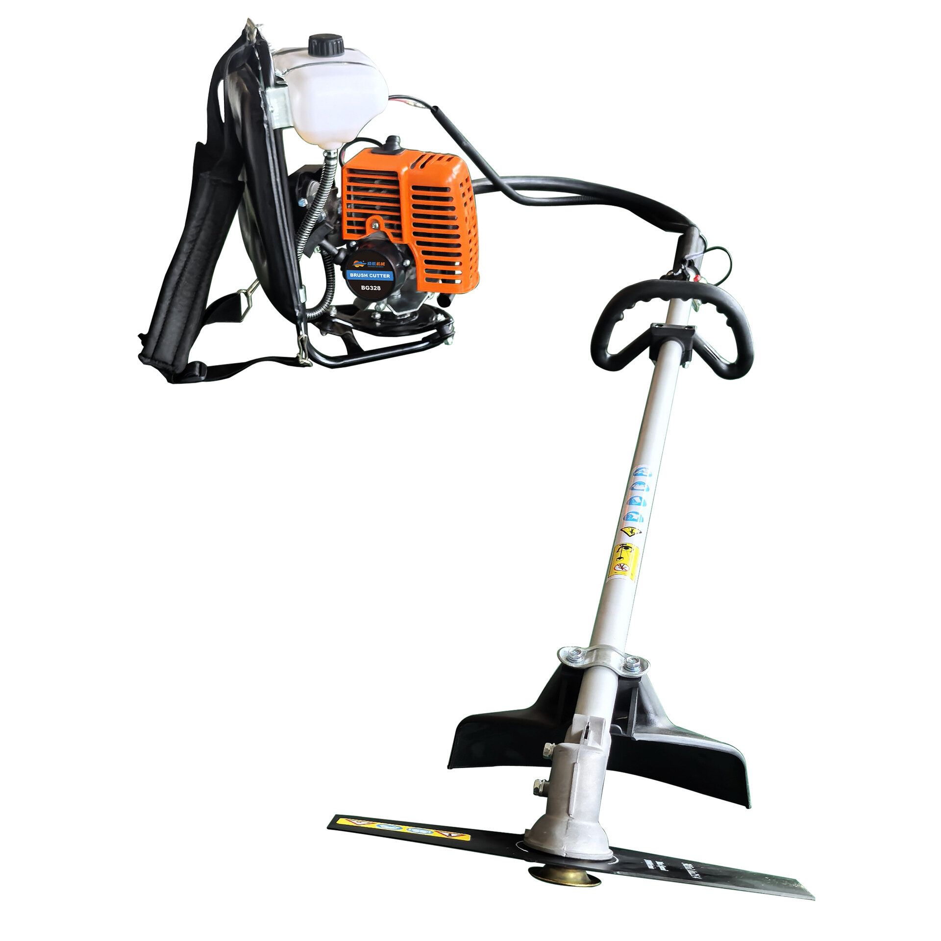 BG328 Рюкзачный газонокосилка, плавающий тип, бензиновый триммер, для рекультивации земли, прополки и стрижки сада