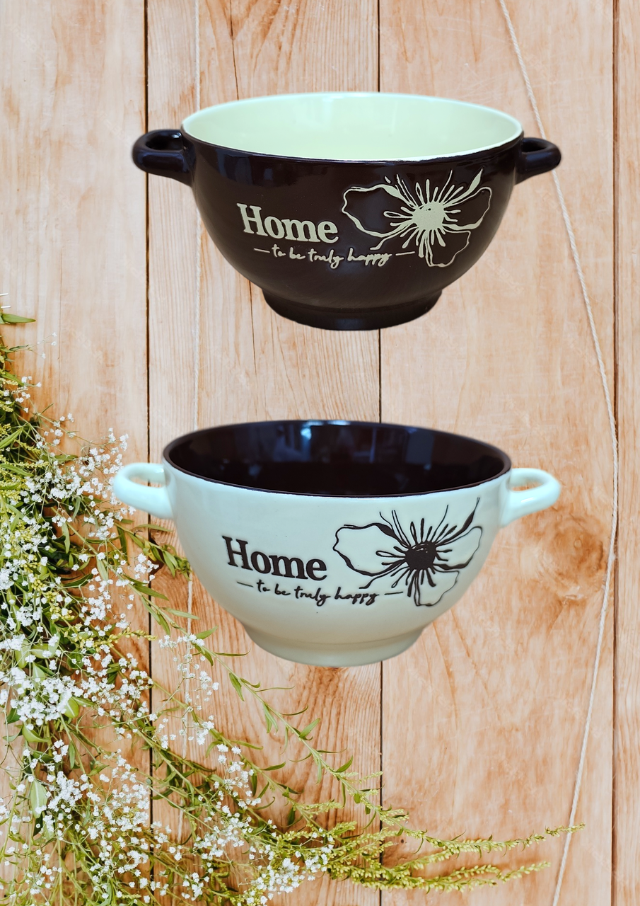 Бульонница супница с ручками 2 штуки 650 мл