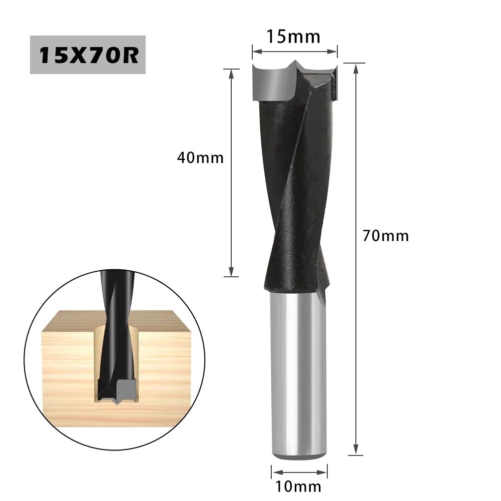 Колонковое буровое долото XQZQ 15x70R