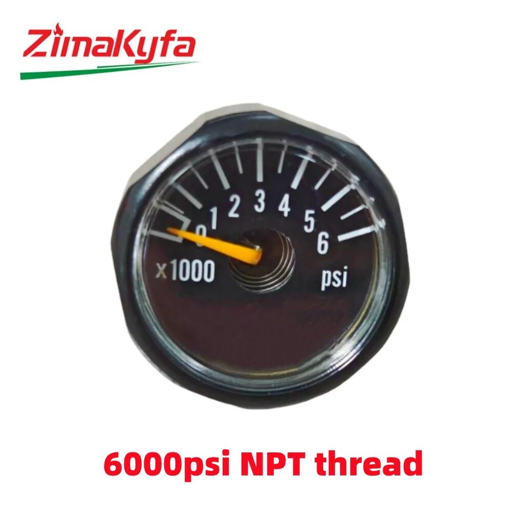 Манометр давления 6000 psi NPT thread