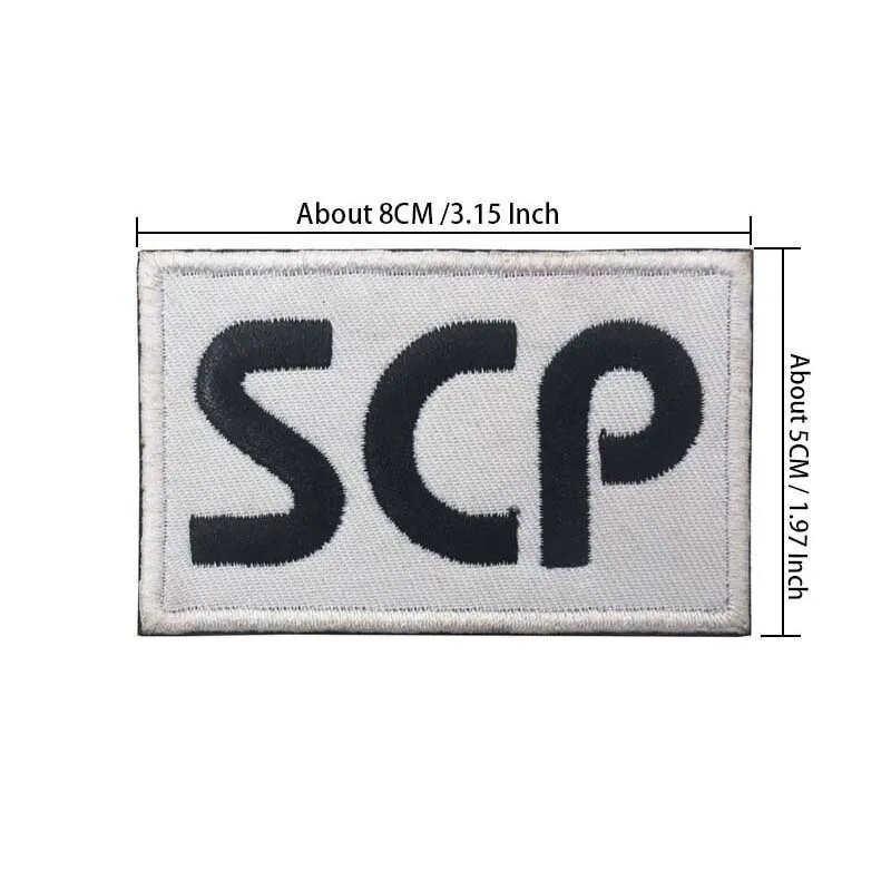 SCP Foundation Эмблема, аппликация, Embroidery06