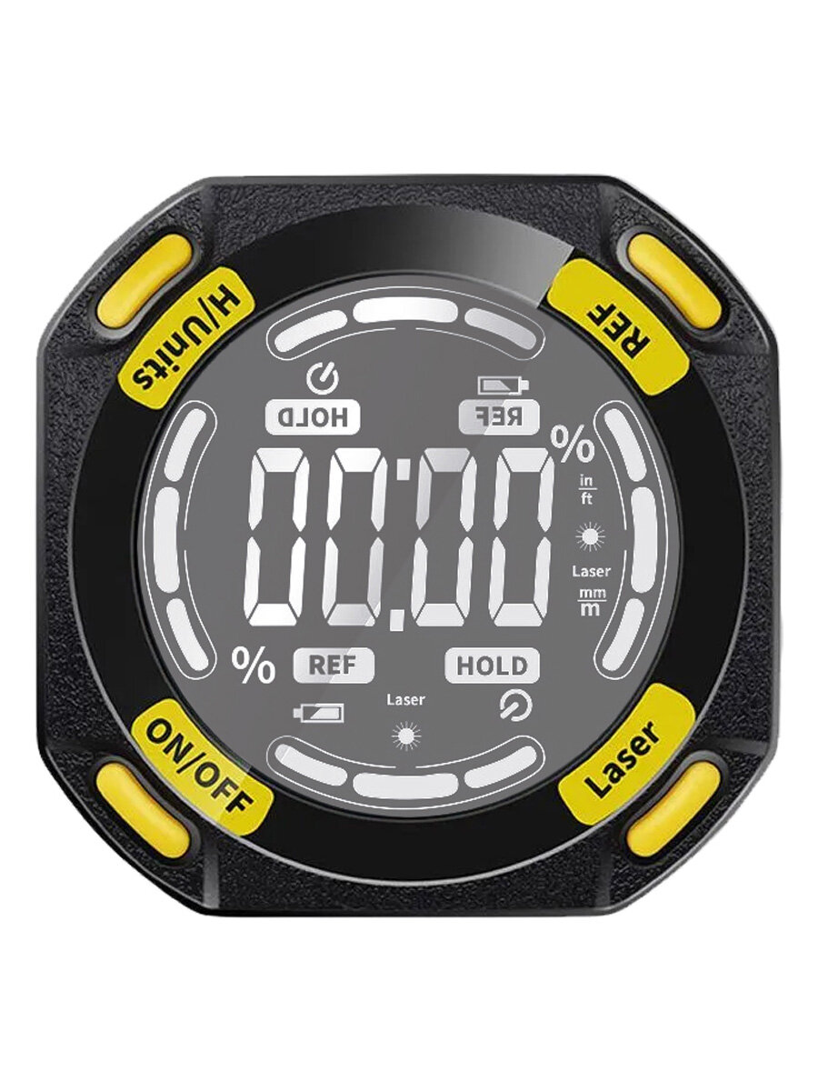 RichMeters RM081-VA Электронный угломер, ЖК-дисплей, аккумулятор