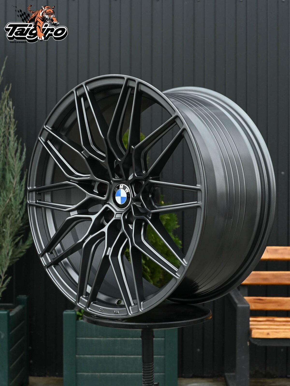 Taigiro Топ дизайн Колесный диск Литой 19x9.5 PCD5x112 ET35 D66.6 Матовый графит