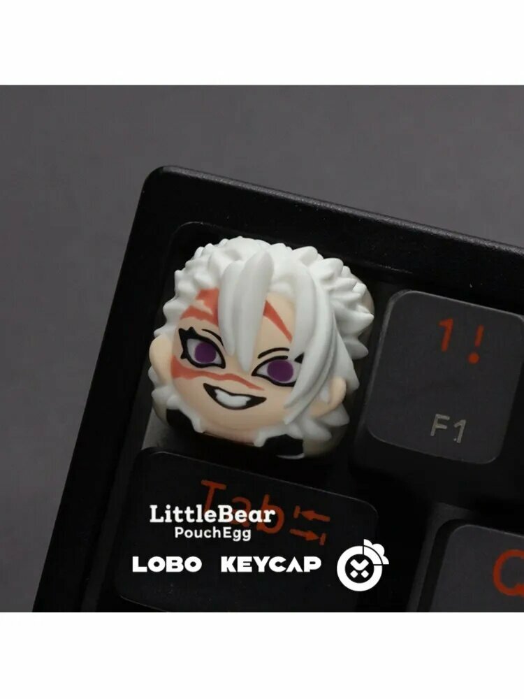 Кейкапы для механической клавиатуры: Столп ветра - Санеми Синодзава, Истребитель демонов