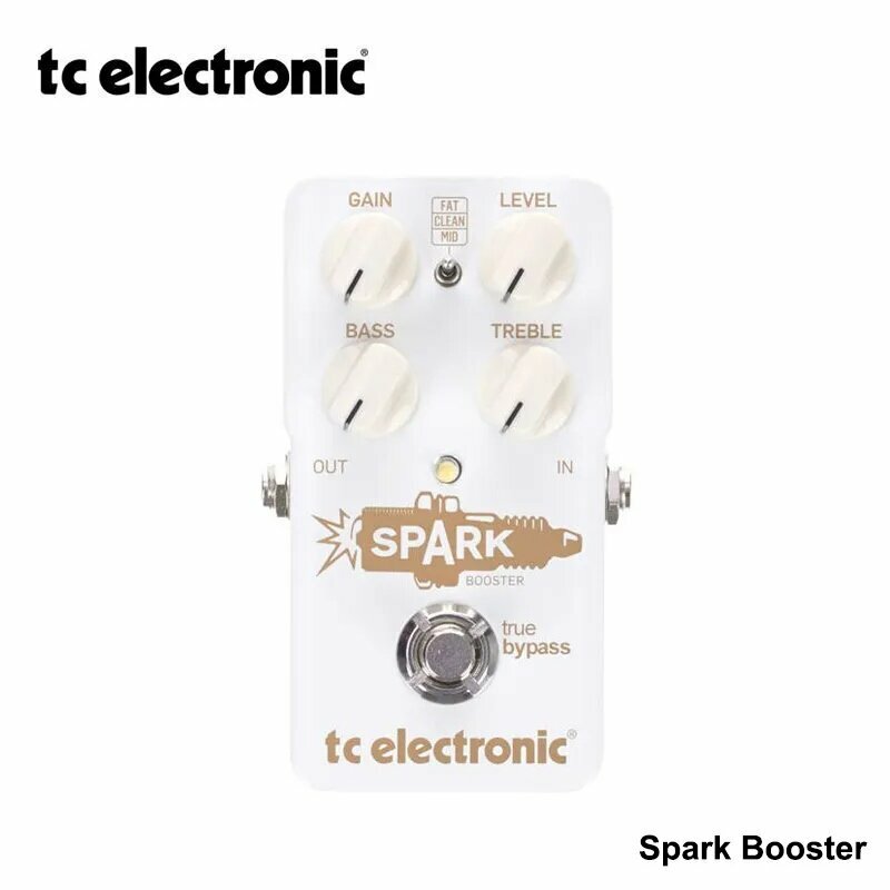TC Electronic Spark Booster Потрясающая гитарная педаль-усилитель с регулировкой усиления и активным эквалайзером