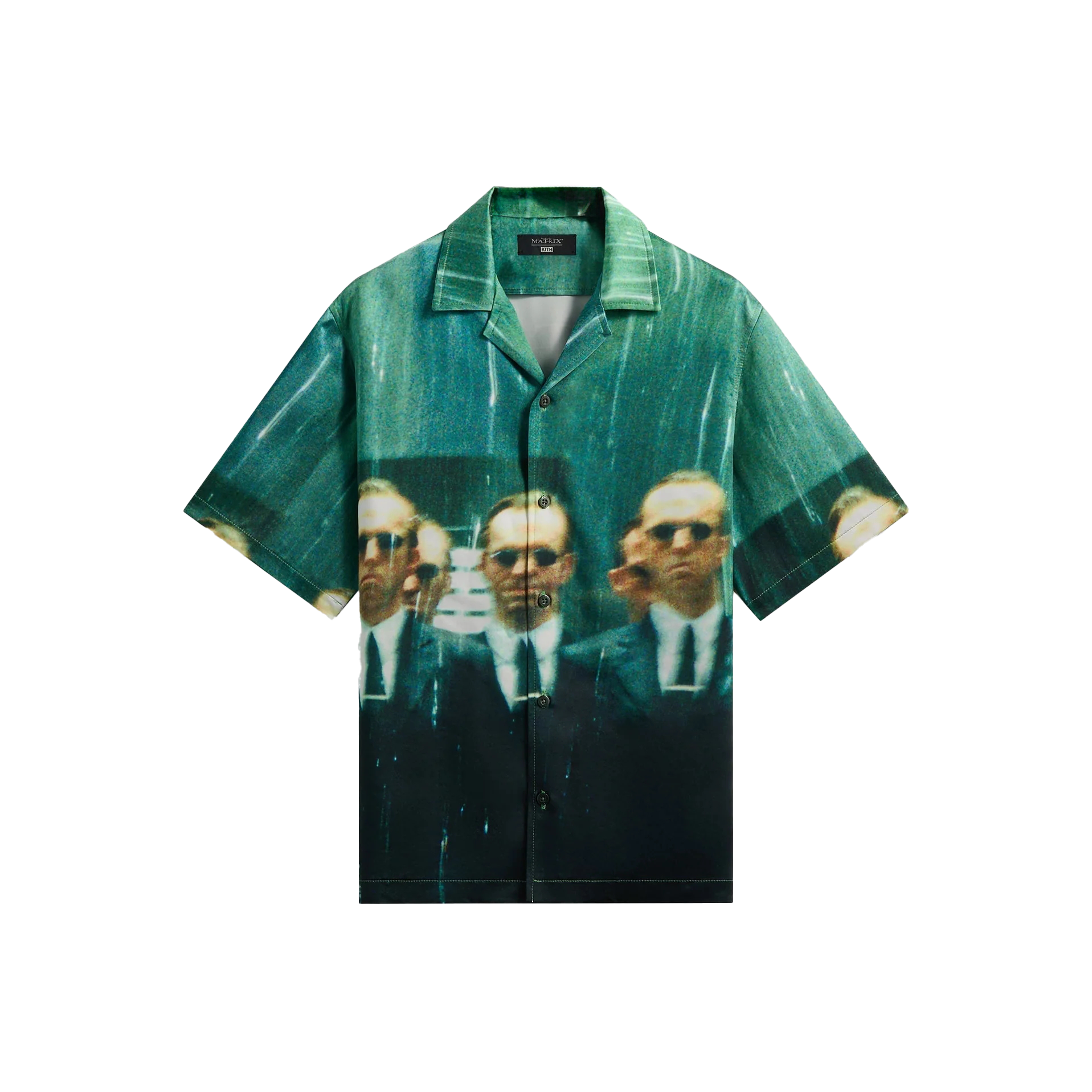 Рубашка KITH, размер M, зеленый,
