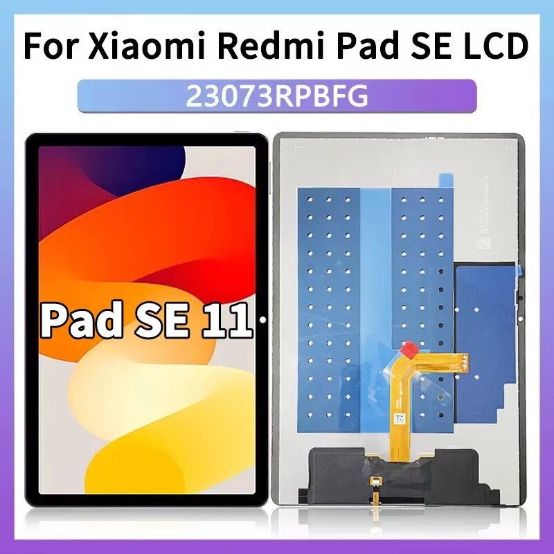 Новый ЖК-дисплей для Xiaomi Redmi Pad SE 23073RPBFG для Redmi PAD 2, ремонт дигитайзера в сборе для Redmi Pad 2-го поколения