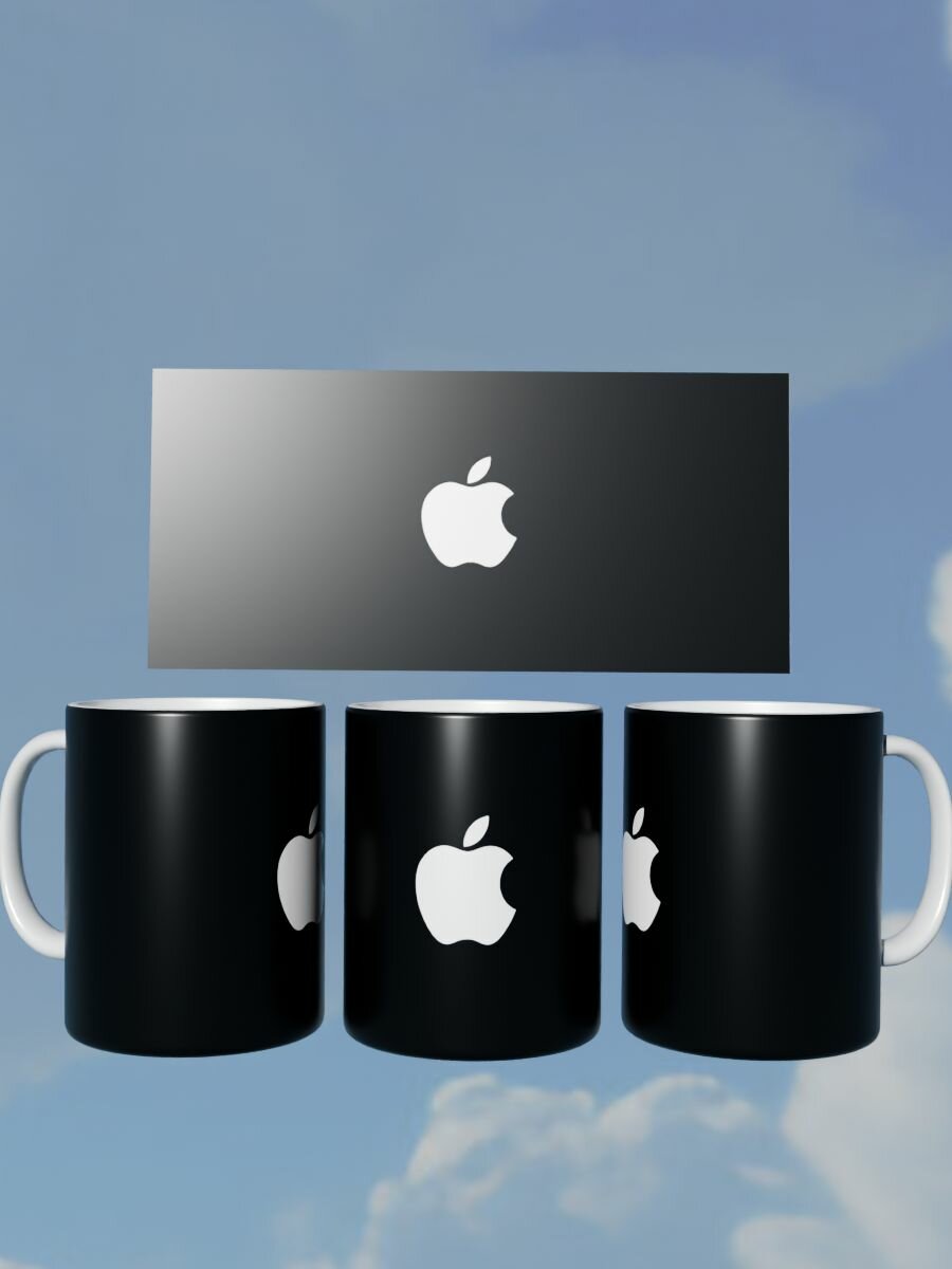 Кружка Apple iphone Яблоко