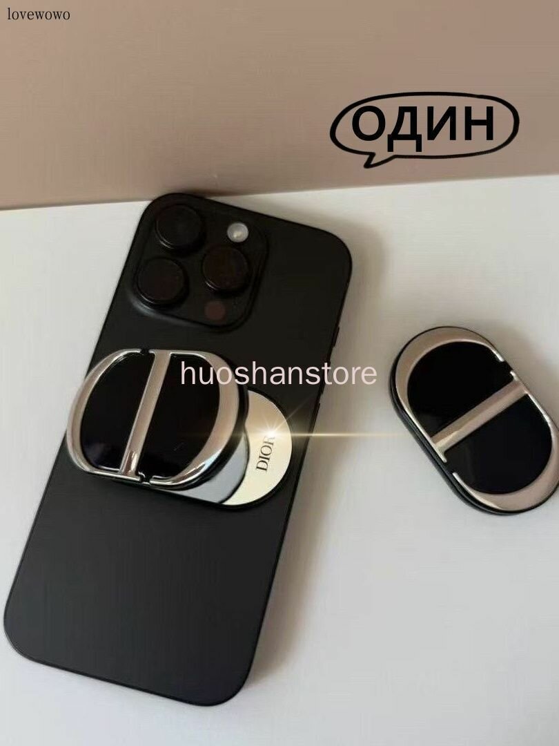 Держатель для телефона с зеркалом для макияжа