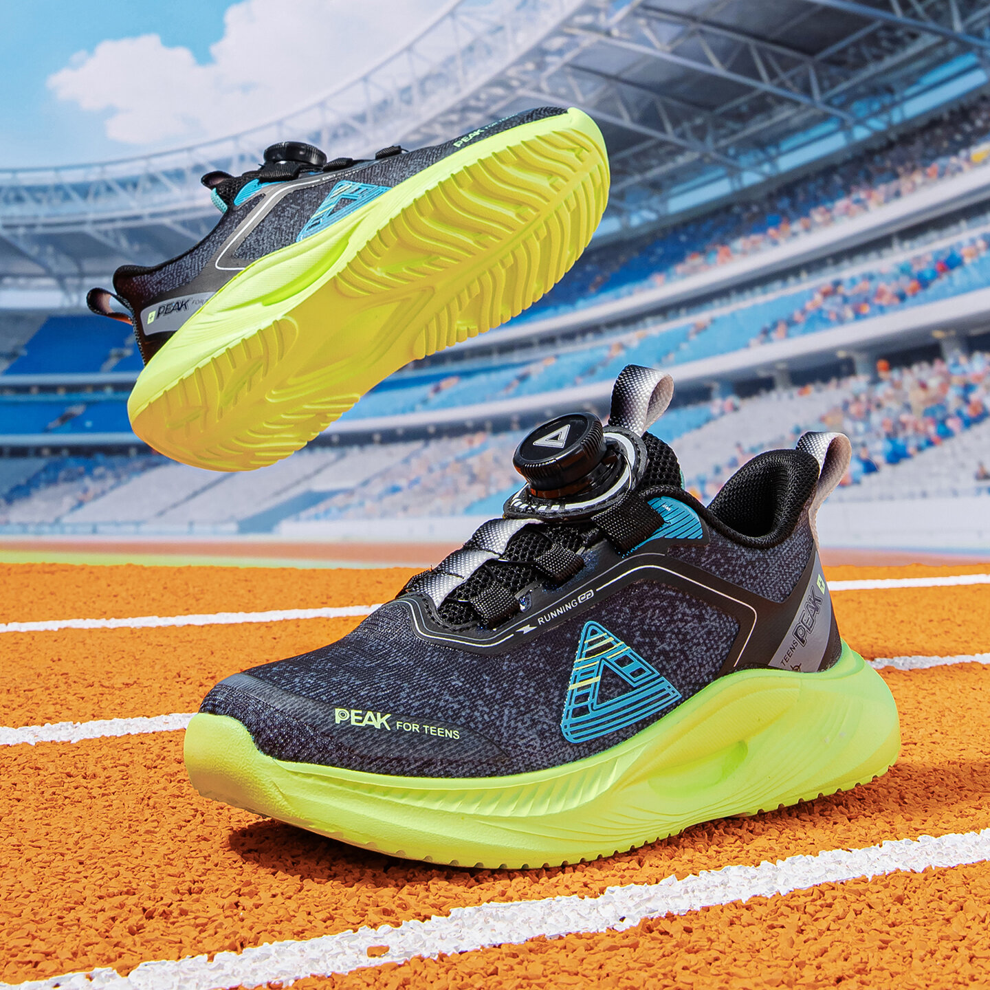 Кроссовки PEAK, размер EU 36 стопа (22,5CM) — фото 1