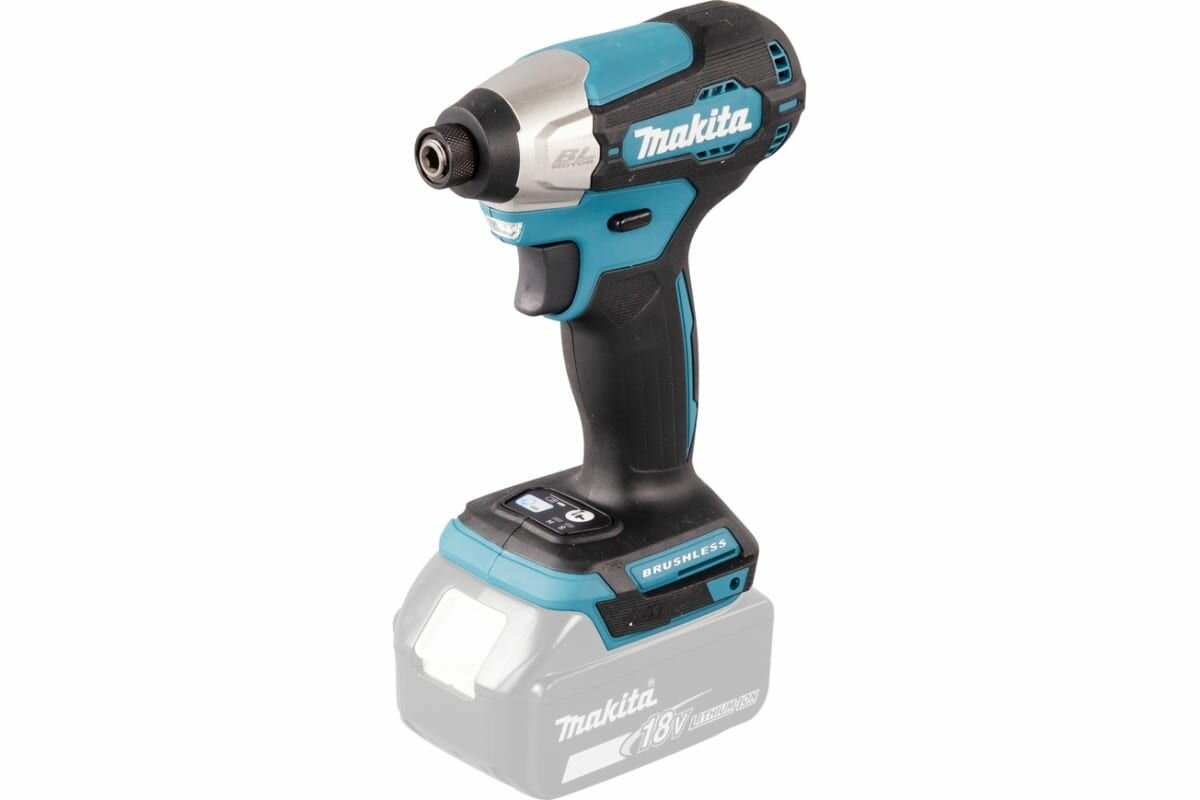 Аккумуляторный бесщеточный ударный шуруповерт MAKITA DTD157Z LXT BL 18В, 1/4", 140Нм, 2 Скорости, A- режим, XPT (без акб и з/у)