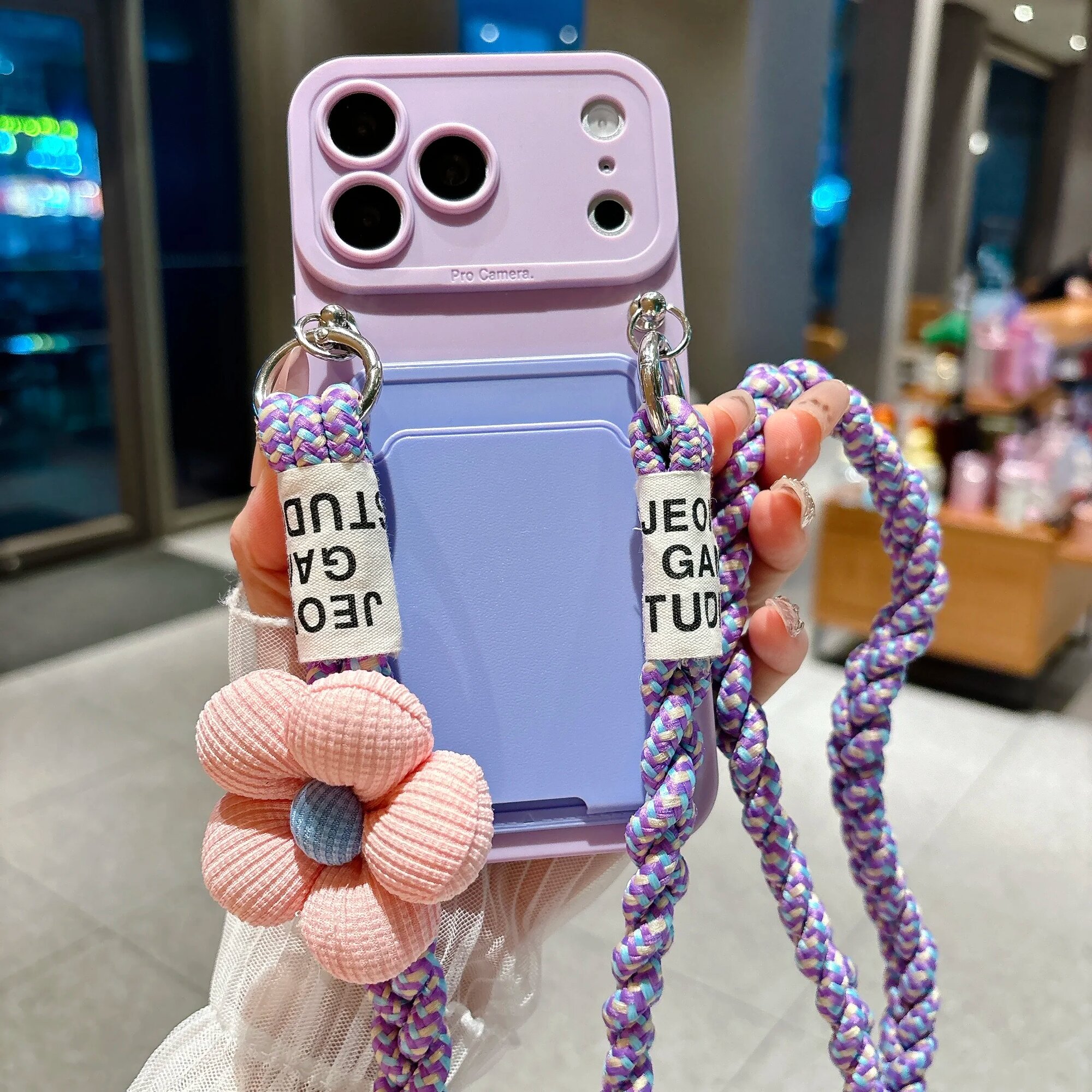 Ударопрочный Чехол Для iPhone С Ремешком, Защита От Царапин, Мягкий purple1, iPhone 12 Pro