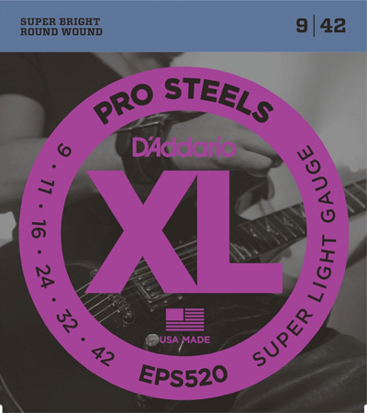 Комплект струн для электрогитары D'Addario EPS520