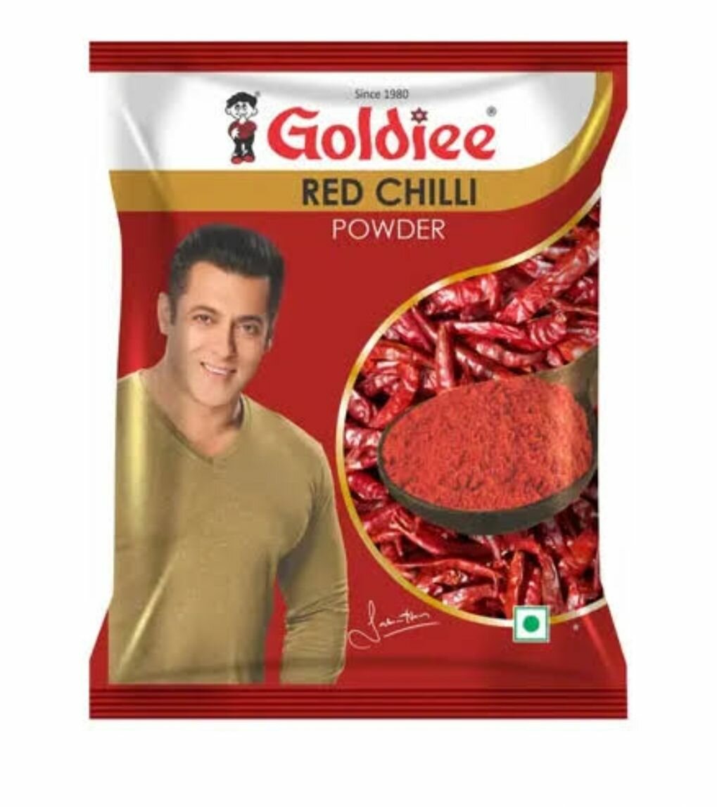 Red Chilli Powder Goldiee / Перец Чили порошок. 12гр. Индия.