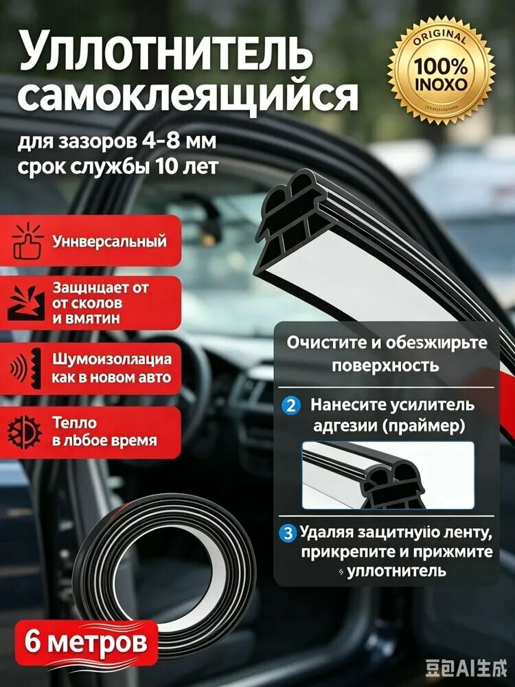 Уплотнитель автомобильный арт. 1109