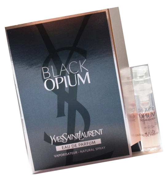 Yves Saint Laurent Black Opium миниатюра 1.2 мл - духи Ив Сен Лоран Блэк Опиум для женщин сэмпл