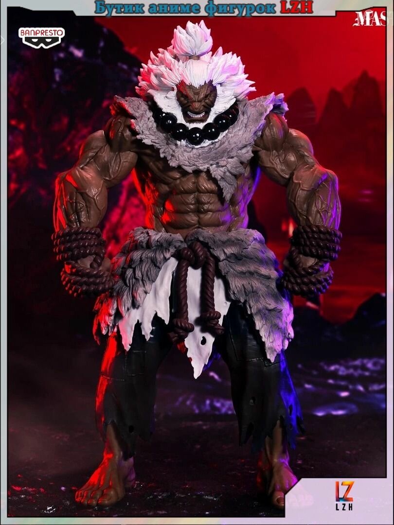 Аниме Фигурка BANDAI SPIRITS Ichiban A Kuji Уличный Боец 6 (Street Fighter 6) Akuma MASTERLISE 26cm (LZH)