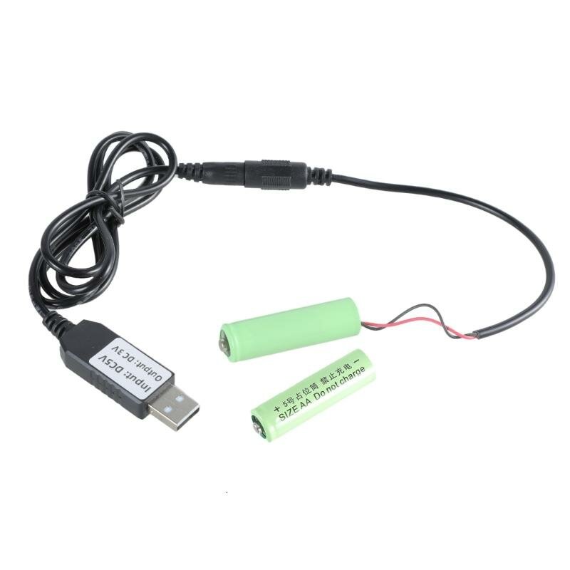 Кабель-заменитель батарейки AA USB на 3V, 120 см