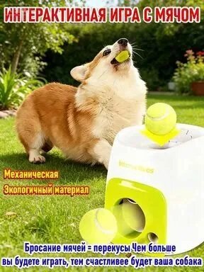 Специальный метатель мячей для собак. Автоматическая катапульта, 1 штука