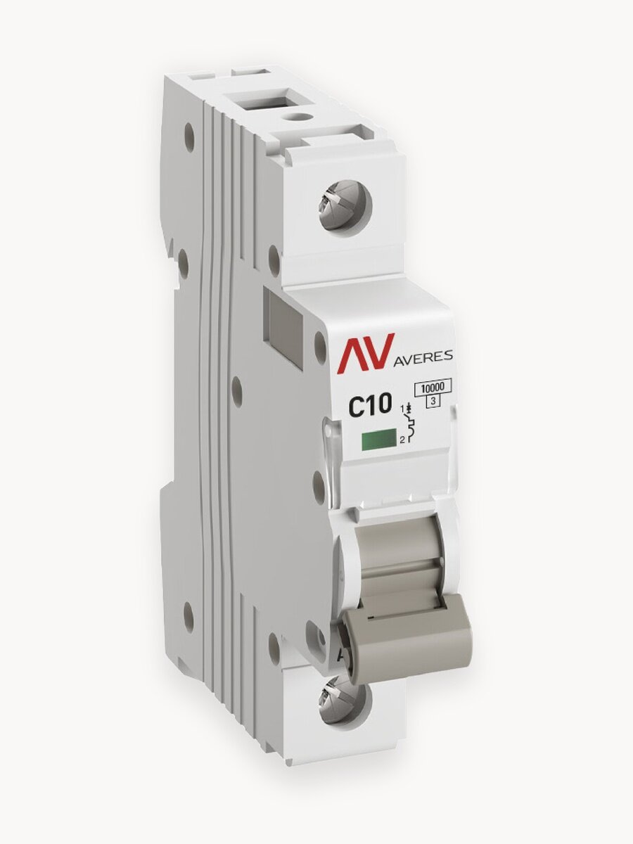 Автоматический выключатель EKF AVERES AV-10 1P 10A (C) 10kA - 1 шт.