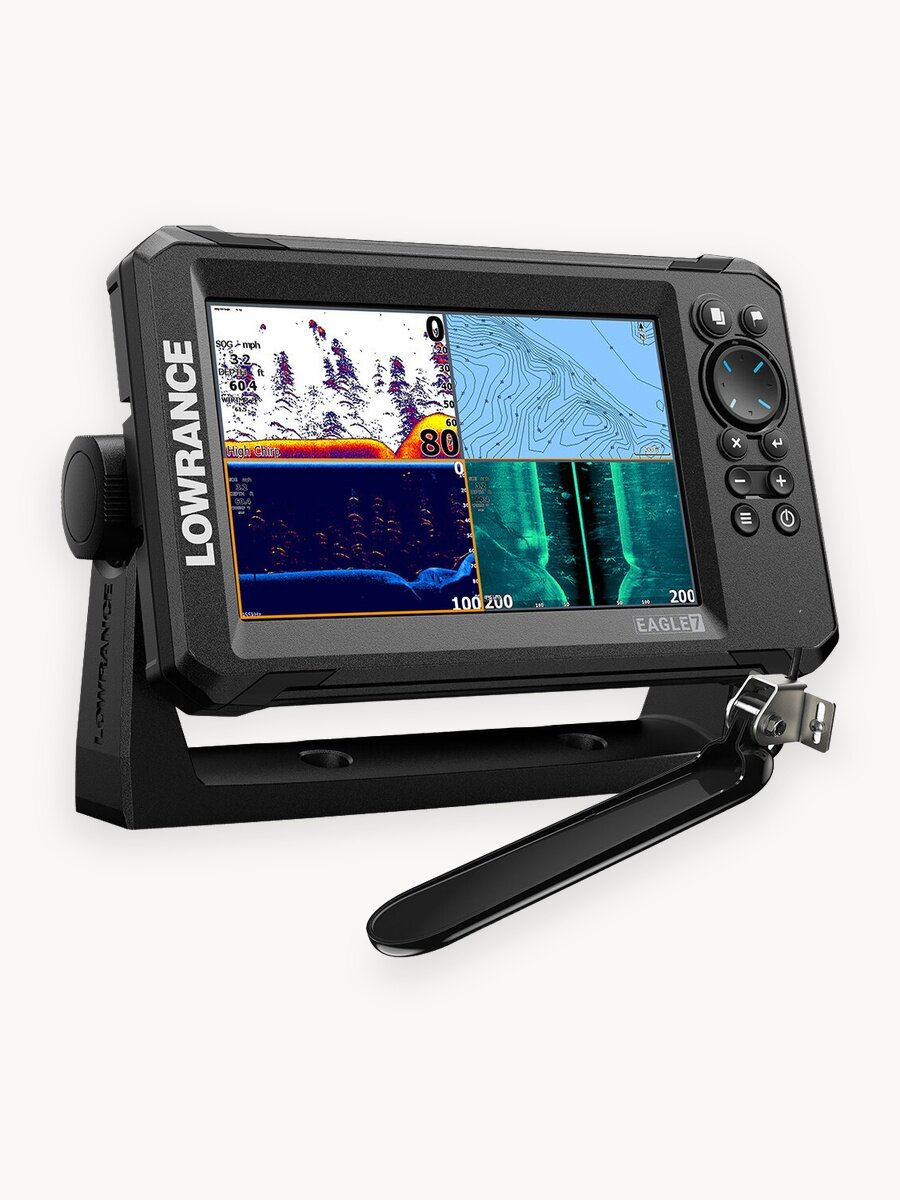 Эхолот-картплоттер Lowrance Eagle 7 с датчиком TripleShot HD