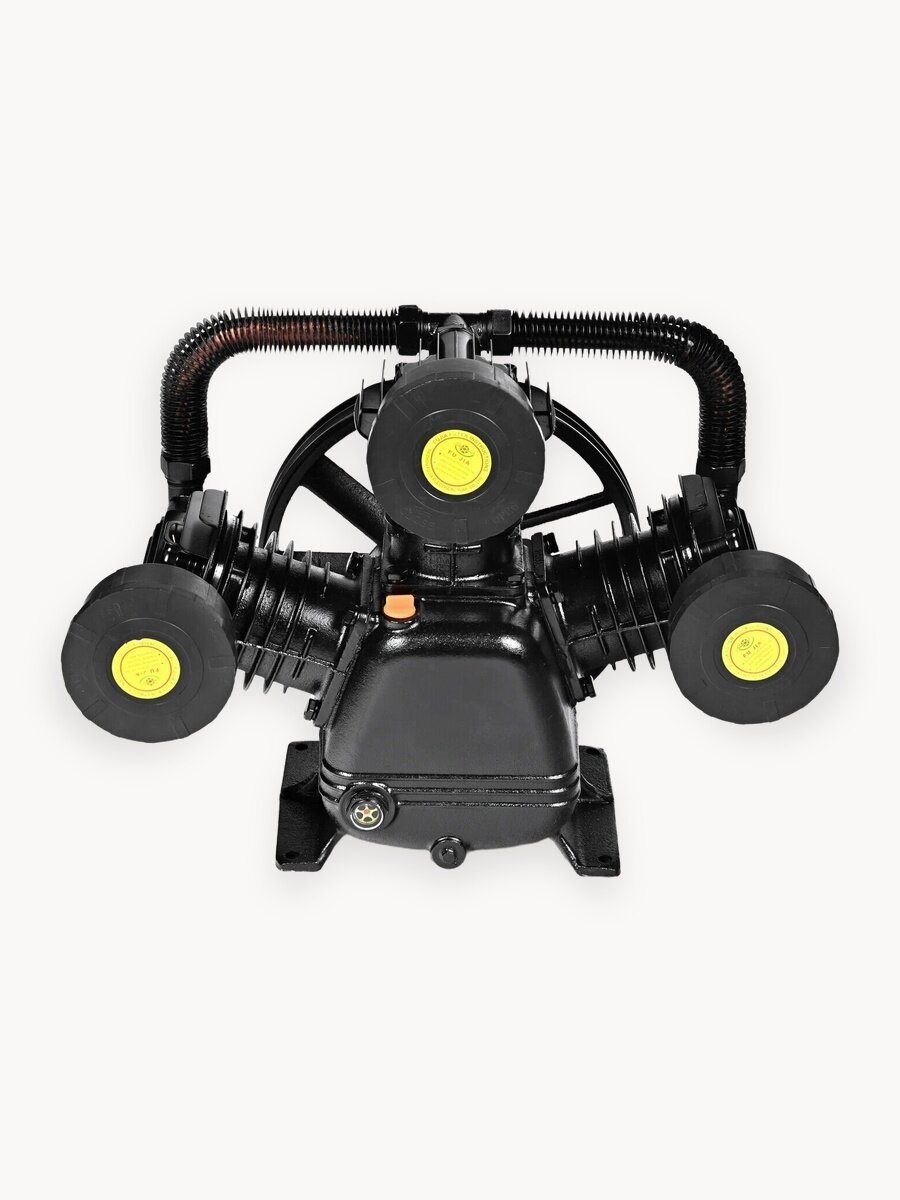 Компрессорная головка ДонТех W-3090, для воздушного компрессора, 940 л/мин, 10 атм, 3 цилиндра, 90мм