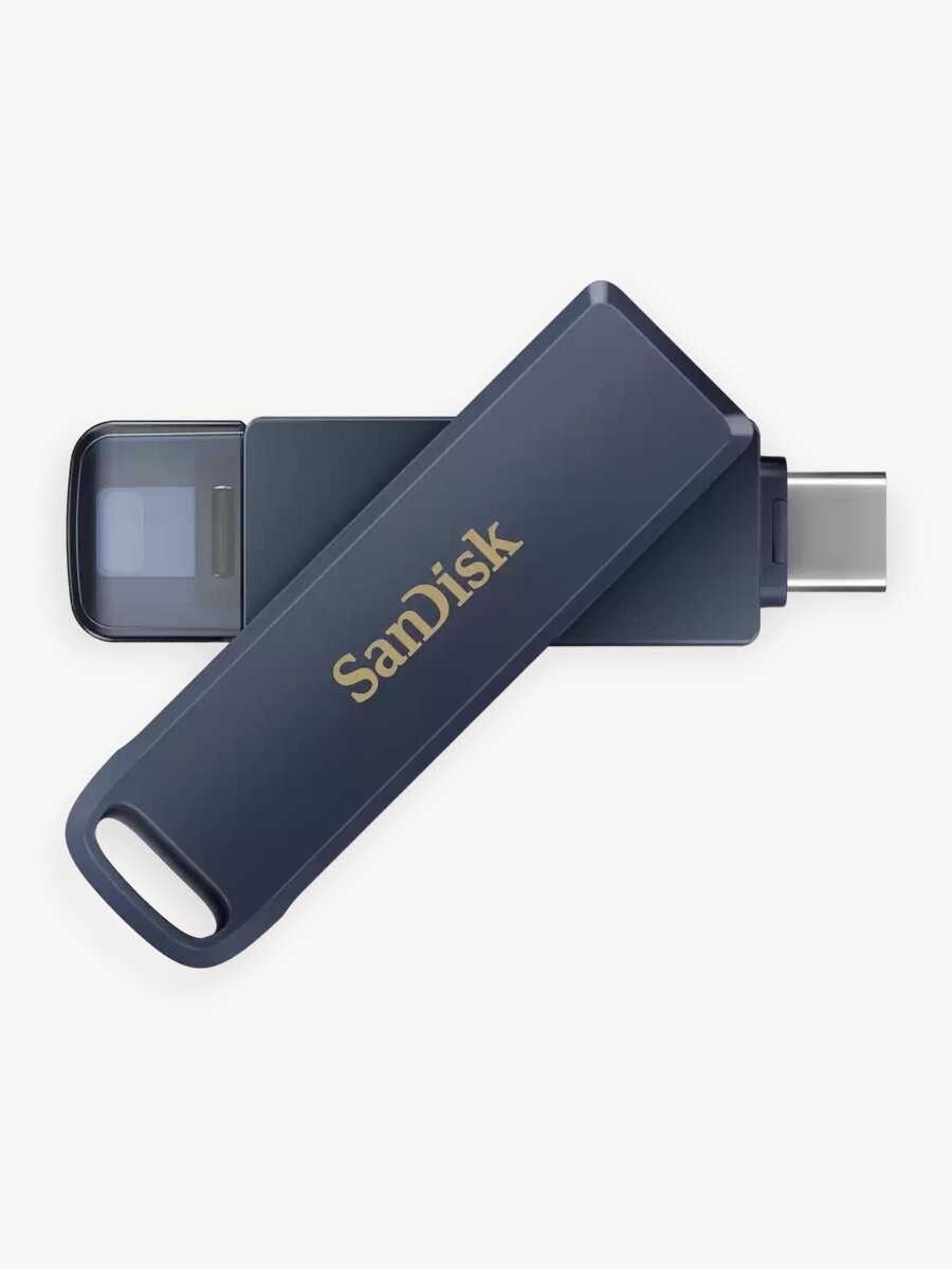 Флеш-накопитель SanDisk 64 ГБ Phone Drive для iPhone Type C + Lightning