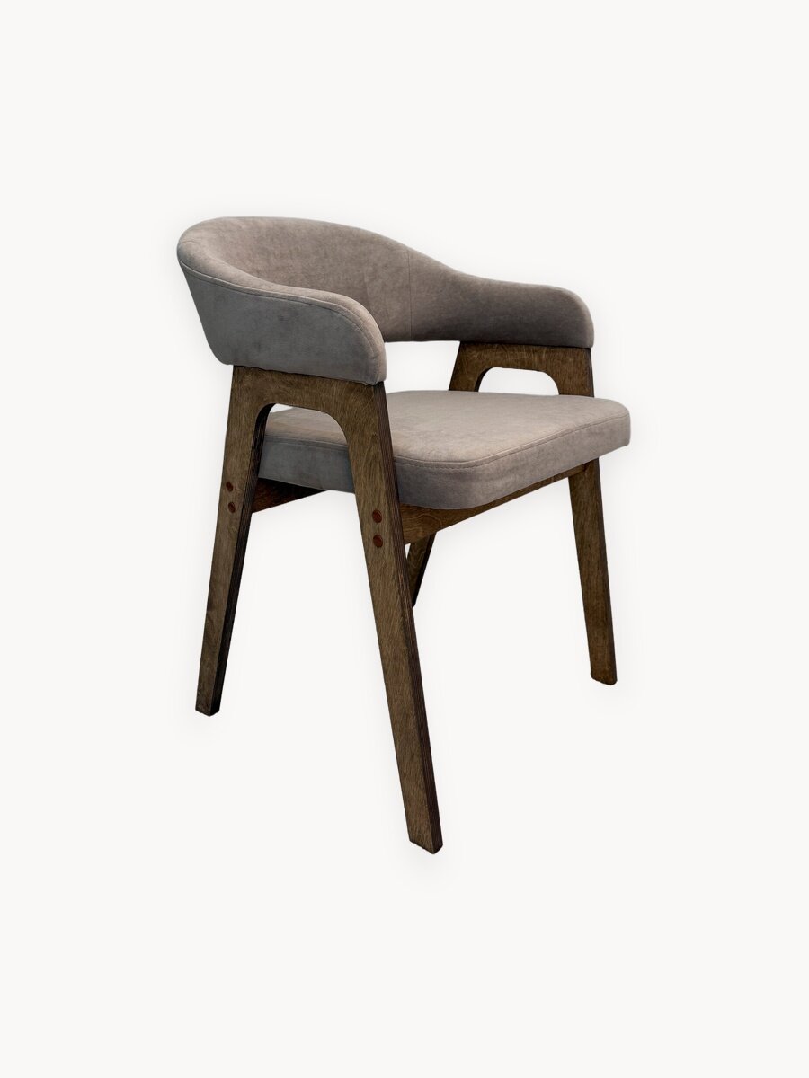 Стул мягкий со спинкой велюровый 2 шт