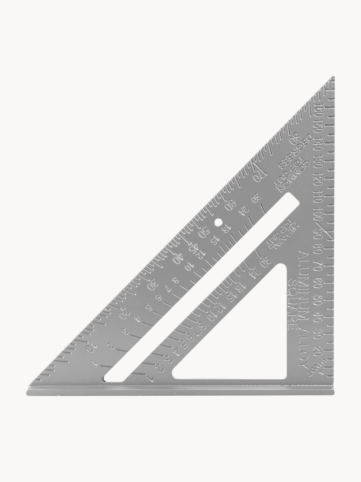 Столярный угольник плотника vertextools алюминий, 180мм, для направления электроинструмента