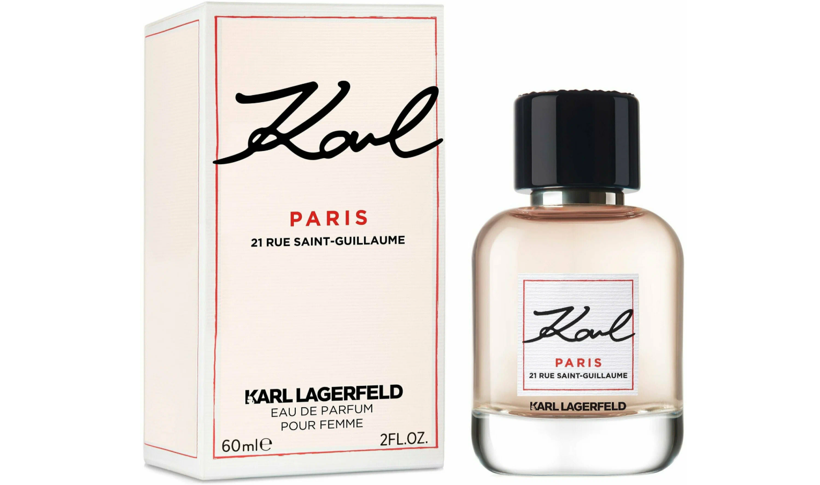 Парфюмерная вода Karl Lagerfeld Paris 21 rue Saint-Guillaume 60 мл, шипровая, фруктовая