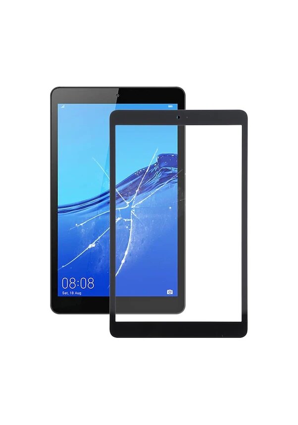 Внешняя стеклянная линза для экрана Huawei Mediapad M5 Lite 8.0 Jdn2-l09, чёрная