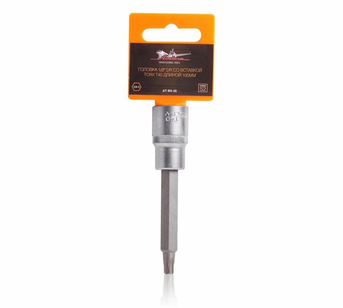 Головка 1/2 Dr Со Вставкой Torx T40 Длиной 100Мм (At-Bs-26)(Airline At-Bs-26)
