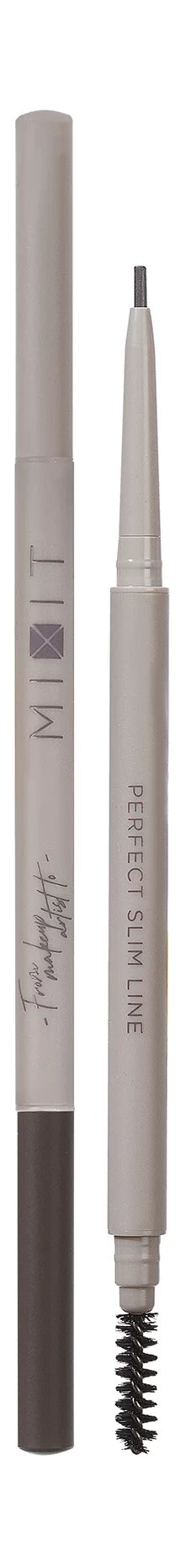 MIXIT Карандаш для бровей автоматический, 1,35 г, 04 Серо-коричневый