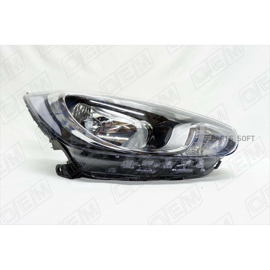 Фара правая Hyundai Solaris 1 2011-2014 от официального дистрибьютора, OEM, артикул OEM0001FR