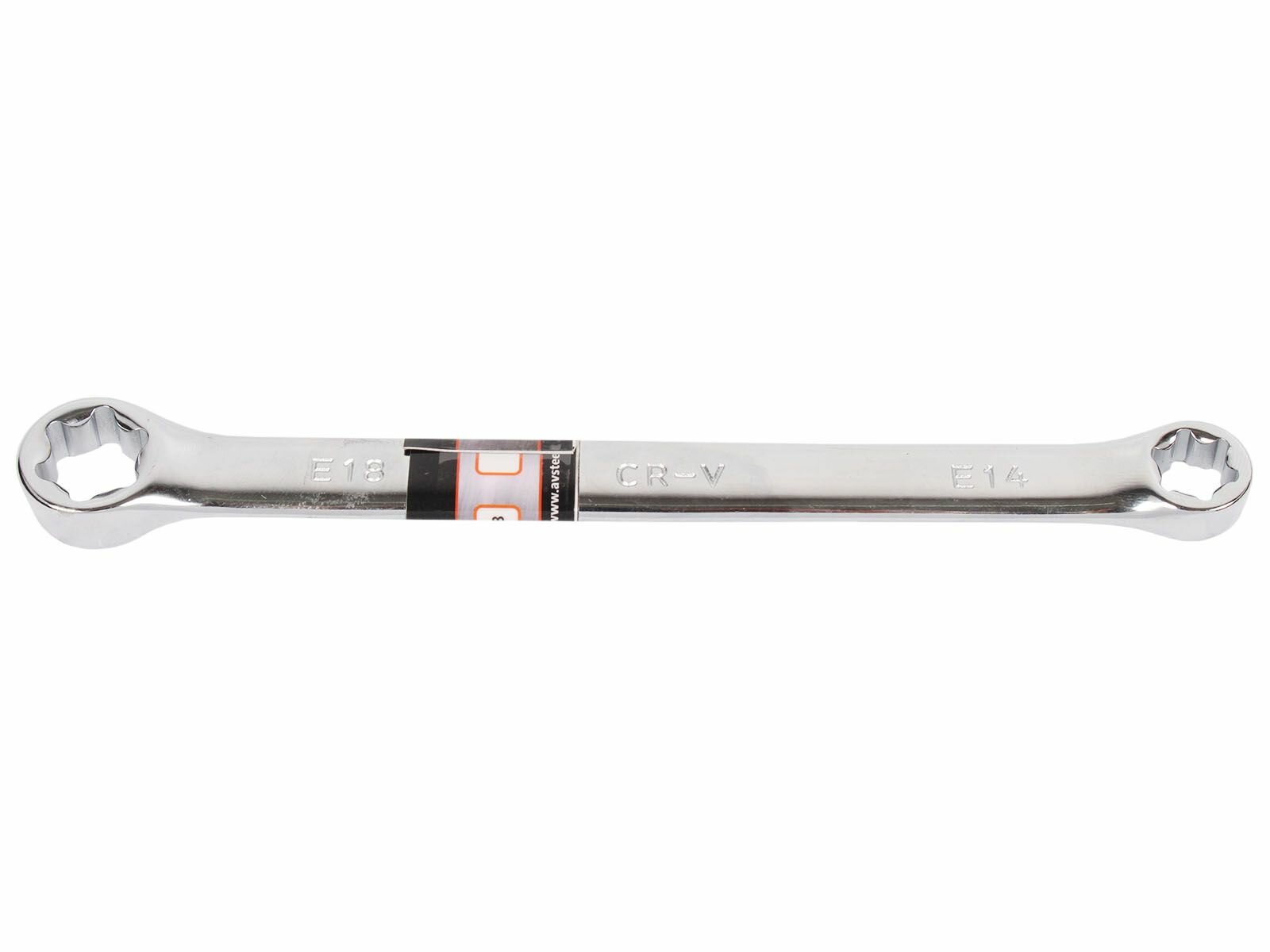 Ключ накидной TORX AV Steel прямой Е14хЕ18