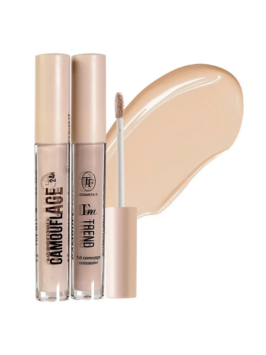 Triumph Консилер жидкий для лица Camouflage I'm Trend тон 02 слоновая кость