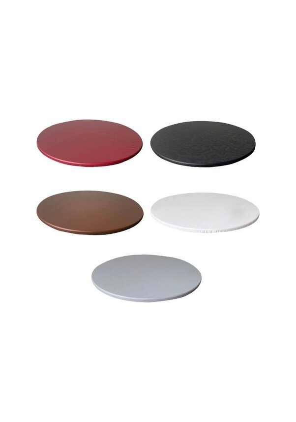 Скатерть Magideal Round из полиэстера, декоративная, серая, для вечеринки