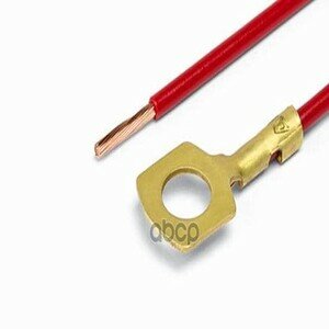 Контакт кольцевой d 6,2 мм обжатый с проводом 1,0 мм² Cargen арт. ax-389-01