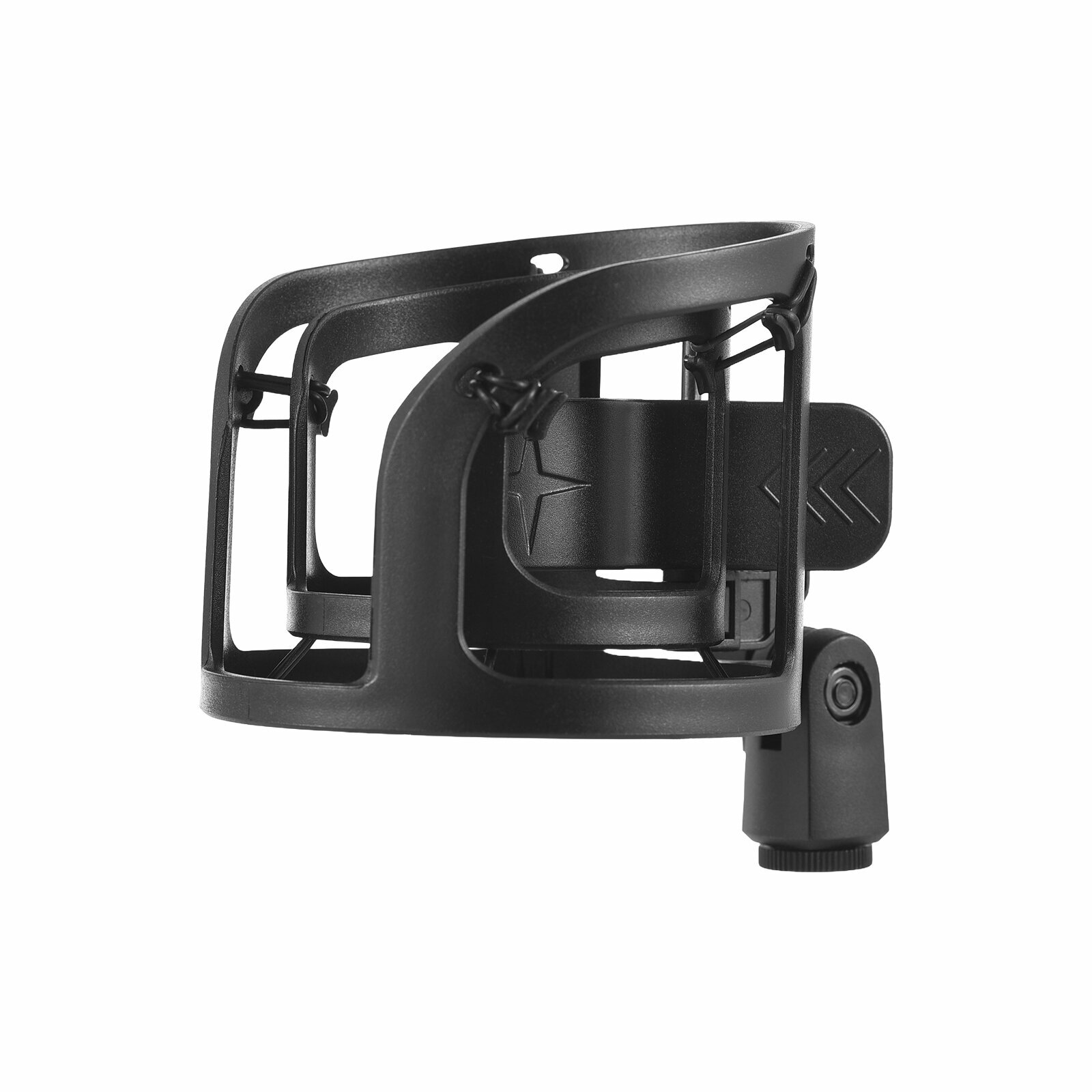 Микрофонный шок-маунт Стойка для микрофона Запись студия Трансляция Универсальный Конденсаторный микрофон Круглый трубный Конденсаторный микрофон USB Микрофон Шокопоглощающая стойка Интерфейс 5/8 Конфигурация 3/8 Материал Пластик Угол регулировки 180